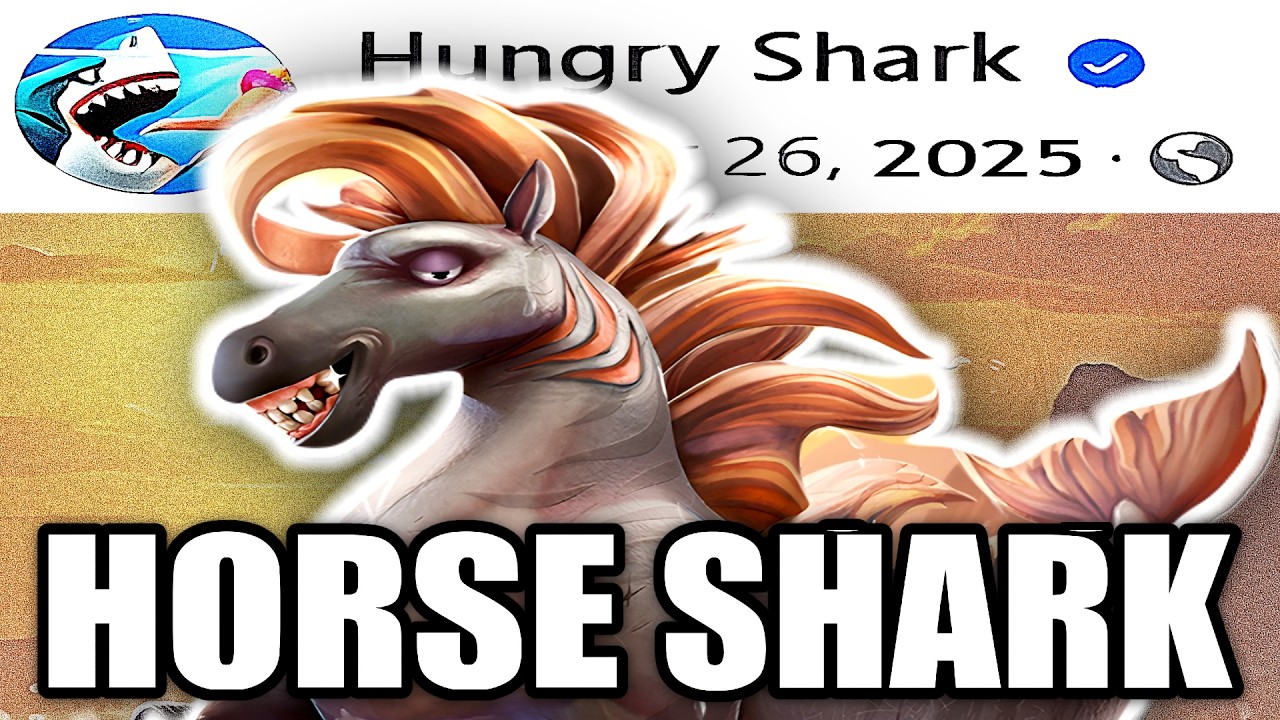 I Became a HORSE SHARK.. | Hungry Shark Evolution - YouTube