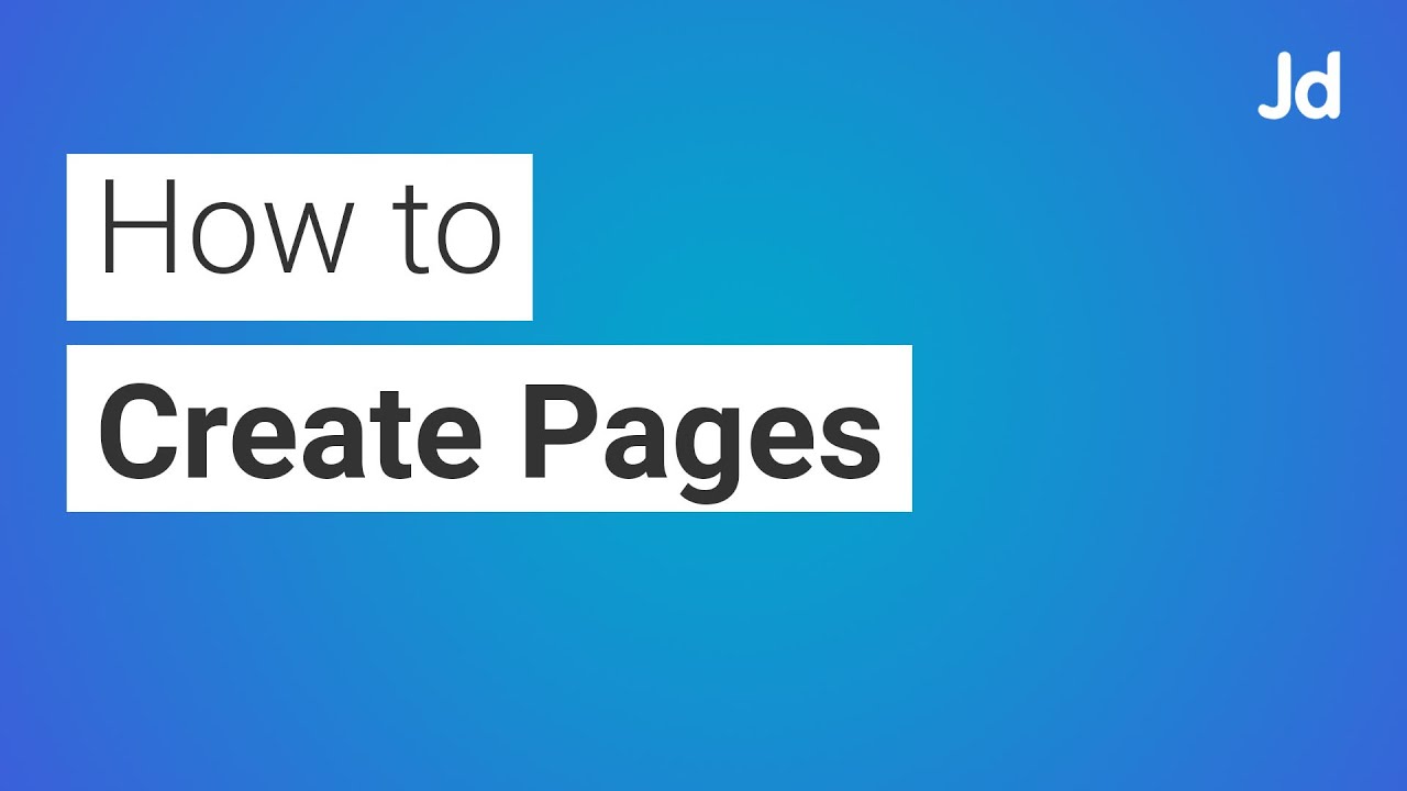 How to Create Pages (Mobile) - YouTube