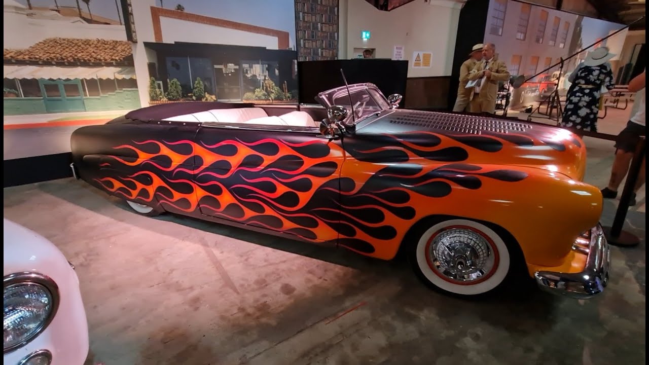 Cars from the Film "Grease" at The Goodwood Revival 2021 - YouTube