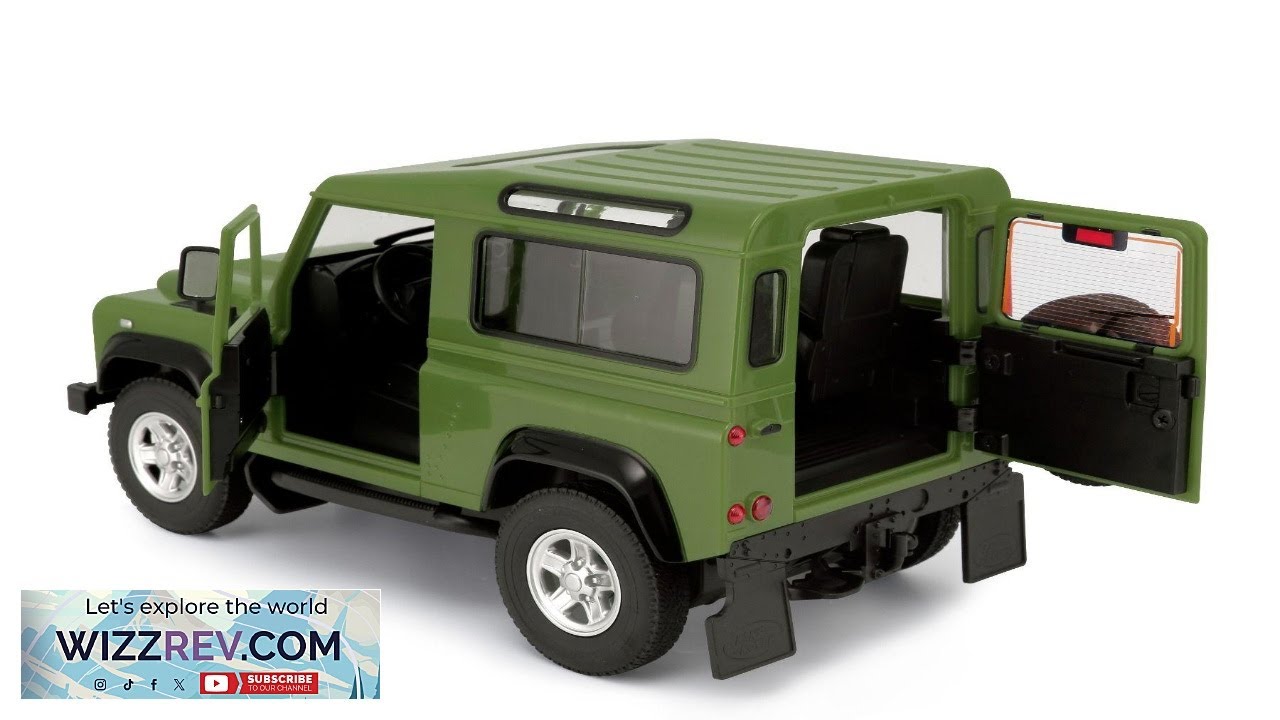 Rastar Licensed 1:14 Land Rover Defender Remote Control Car Review ...
