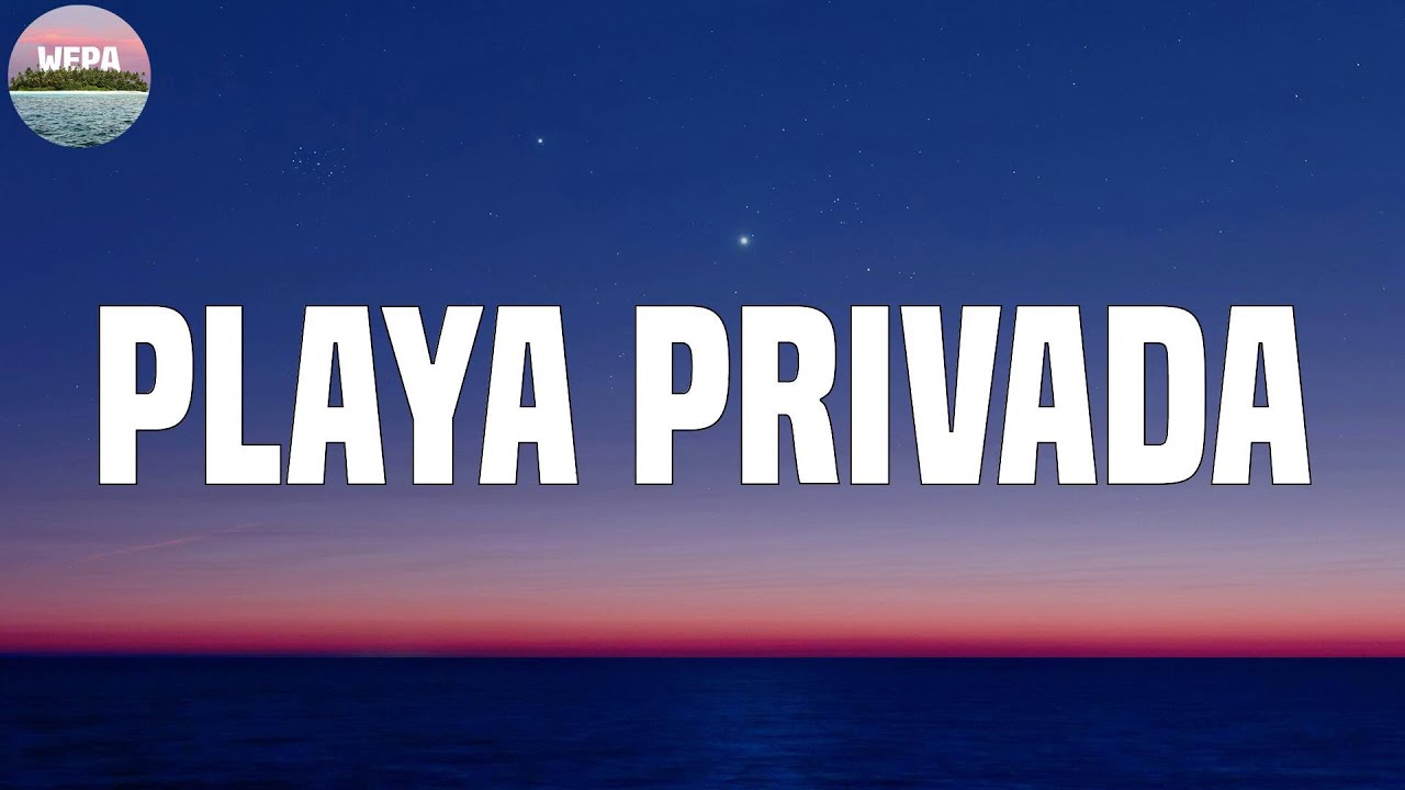 Mora - PLAYA PRIVADA (Lyrics) - YouTube