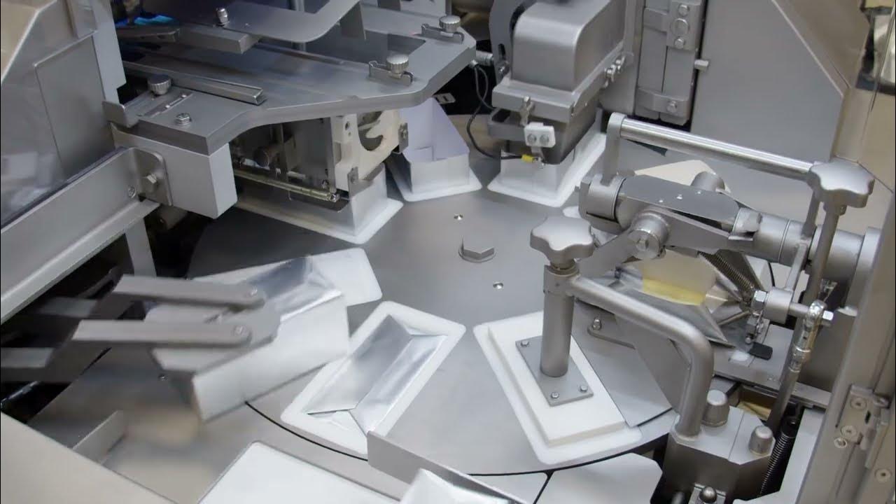 ARM-B4 1 kg - Butter Filling and Wrapping Machine FASA AB - YouTube