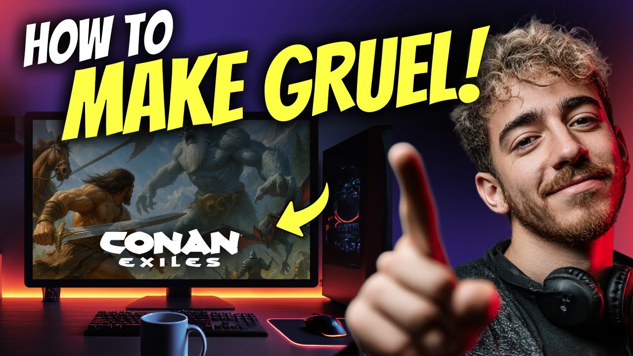 How to MAKE GRUEL in Conan Exiles (Step by Step) - YouTube