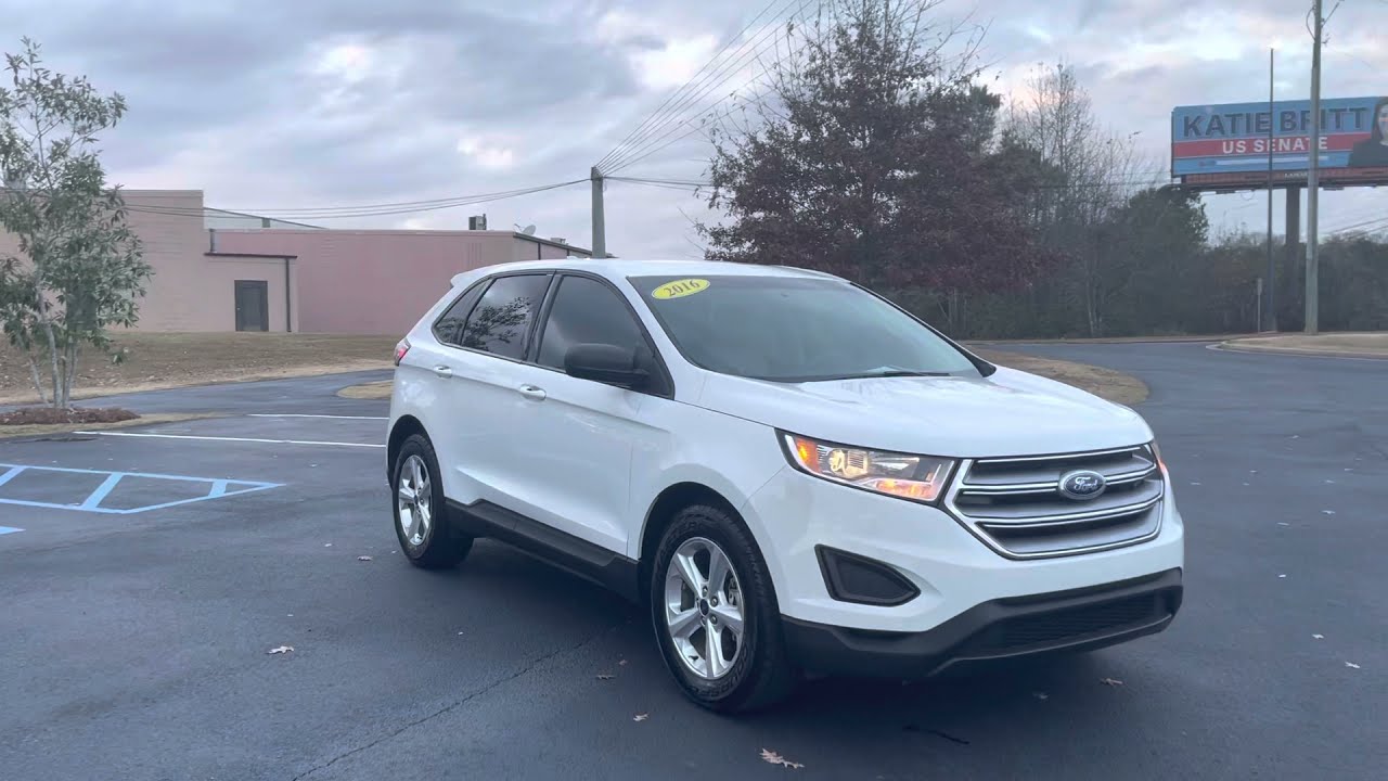 SOLD!!!! 2016 Ford Edge SE - YouTube