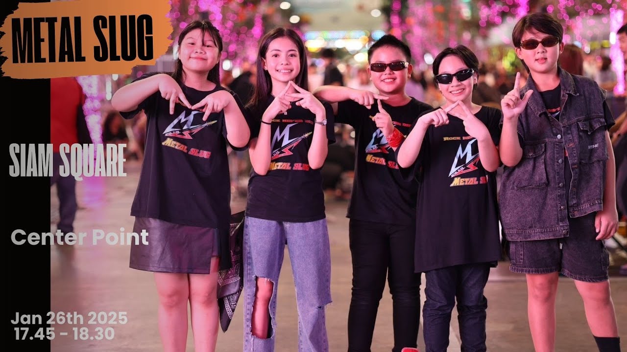 Metal Slug Band live at SIAM SQUARE Center Point - YouTube