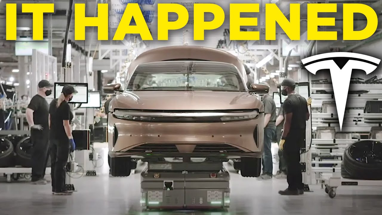 Lucid motors said this about Tesla's "Production Hell" - YouTube