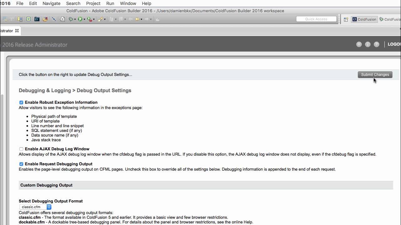 08 Reusing Code ## 02 Turning on the debug output - YouTube