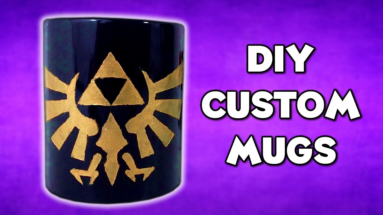 DIY CUSTOM MUGS - Amazing Technique | Creative Minds - YouTube