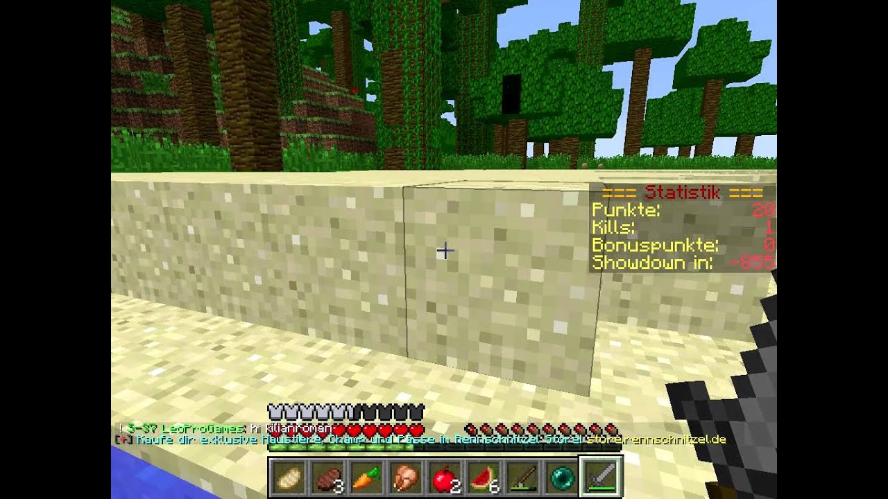 Let's play Minecraft Hunger Games 01# 24 Spieler, 1 Sieger - YouTube