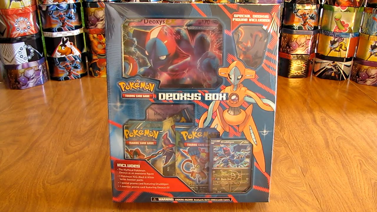 20 Pokemon Box Opening: Deoxys - YouTube