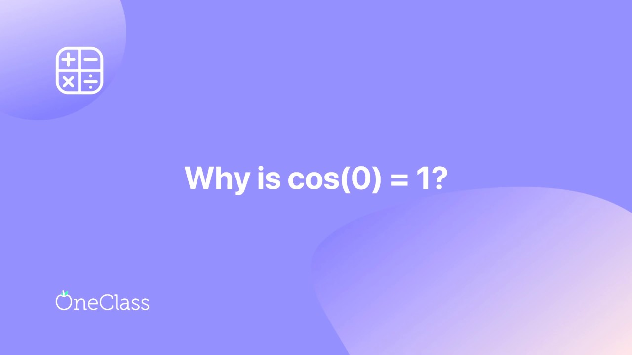 What Is Cos 0 The 17 New Answer Barkmanoil