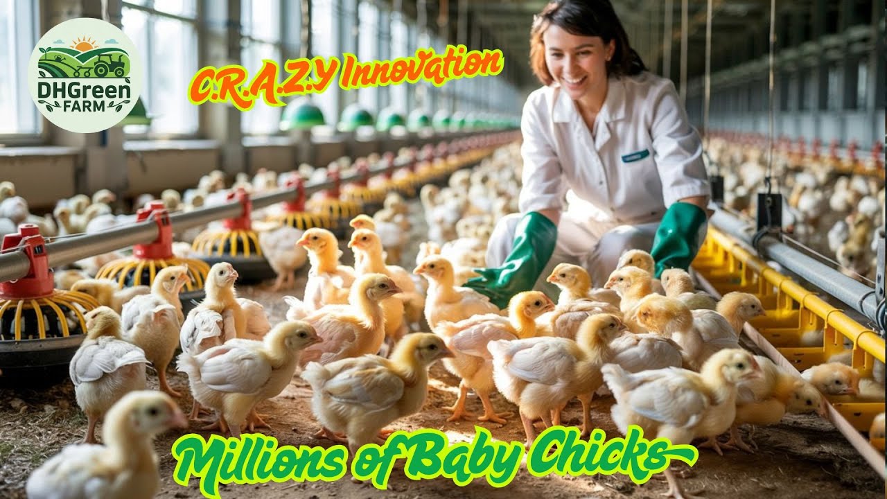 Hatching Millions of Baby Chicks – Inside a Mega Poultry Hatchery ...