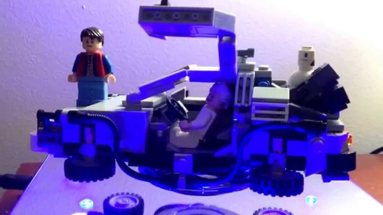 What's better than Lego?? Why... Levitating Back to the Future Lego of ...