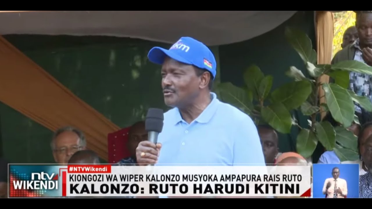 Kalonzo: Ruto harudi kitini - YouTube