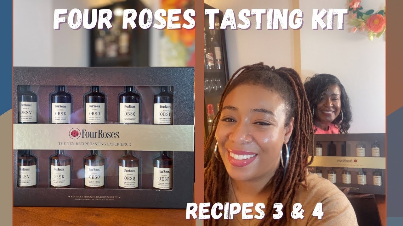 Four Roses Tasting Kit Recipes 3 and 4 | #Whiskey #Review - YouTube