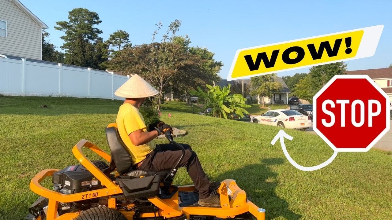 Mowing On A Hill Lawn With Zero Turn Homeowner OFF To Work YouTube Mowing On A Hill Lawn With Zero Turn Homeowner OFF To Work YouTube