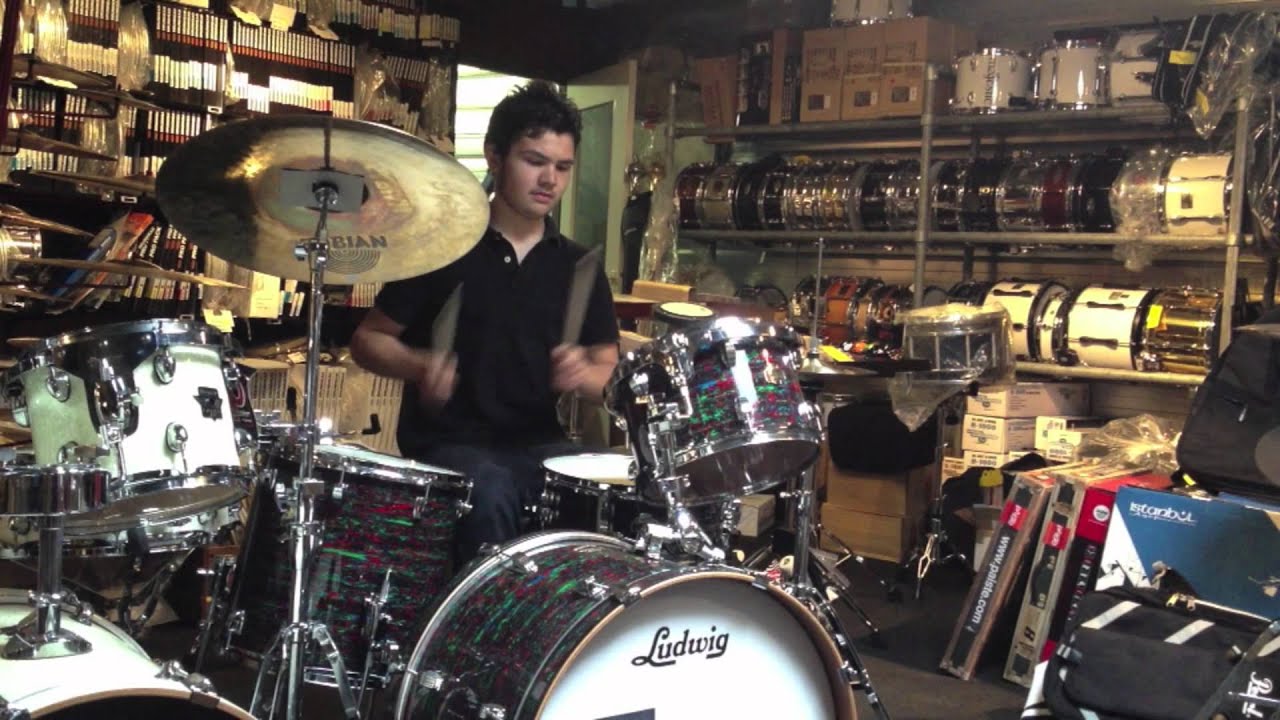 Ludwig Elements SE in Psychedelic Red [essential] - YouTube