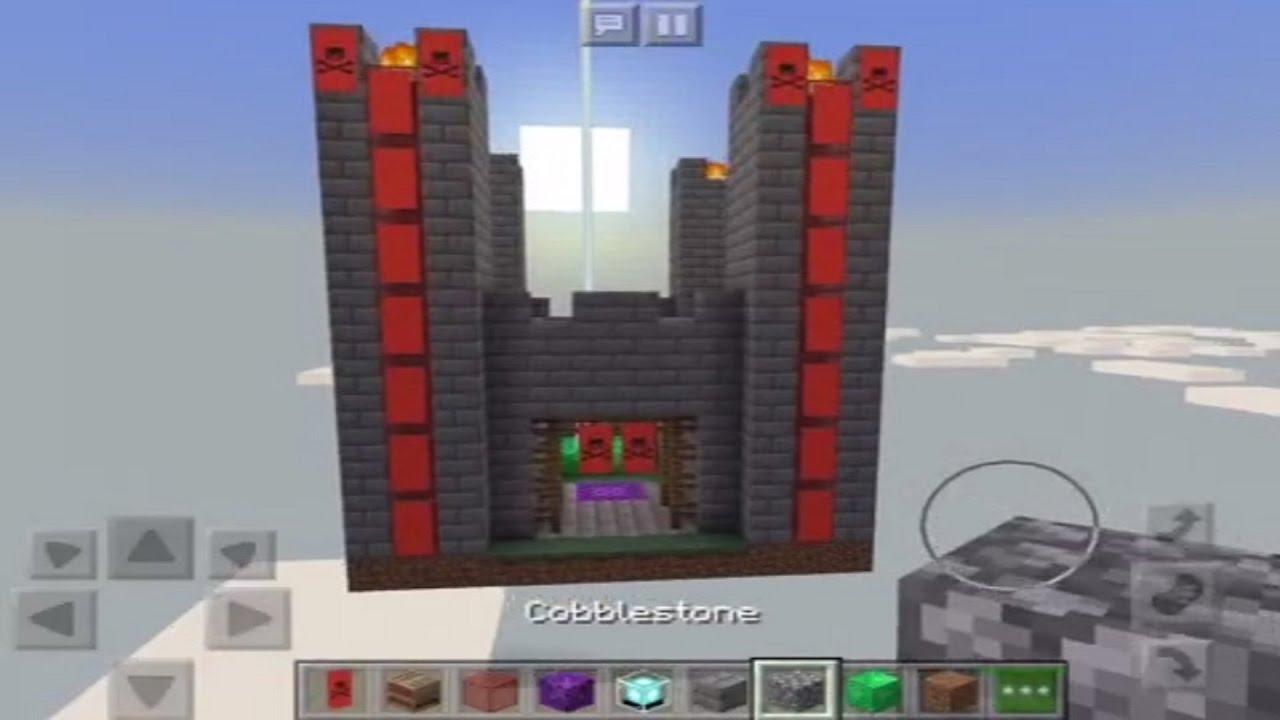 Minecraft: How to build a sky castle? [Episode 1] - YouTube
