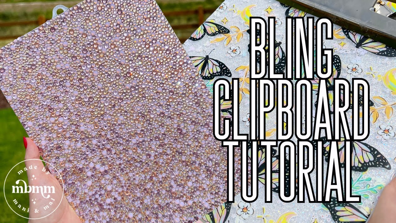 Bling Clipboard Tutorial - YouTube