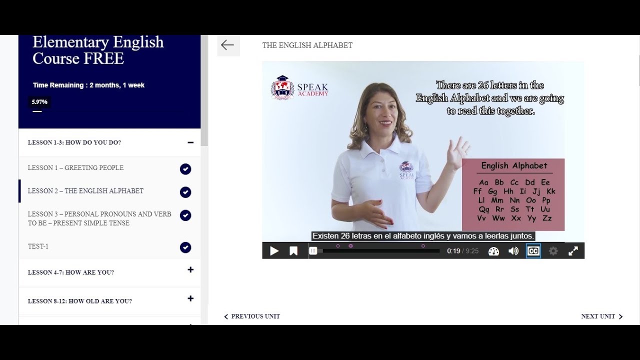 Learn English - English Lesson 2 - The English alphabet - Easy English ...