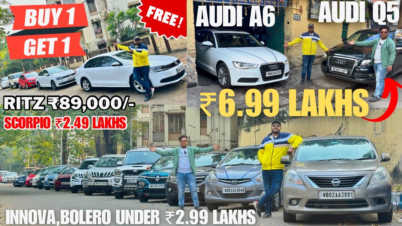 Buy 1 Car Get 1 Car Free😱Audi,Scorpio,Xuv500,Creta,Polo,Verna,Honda ...