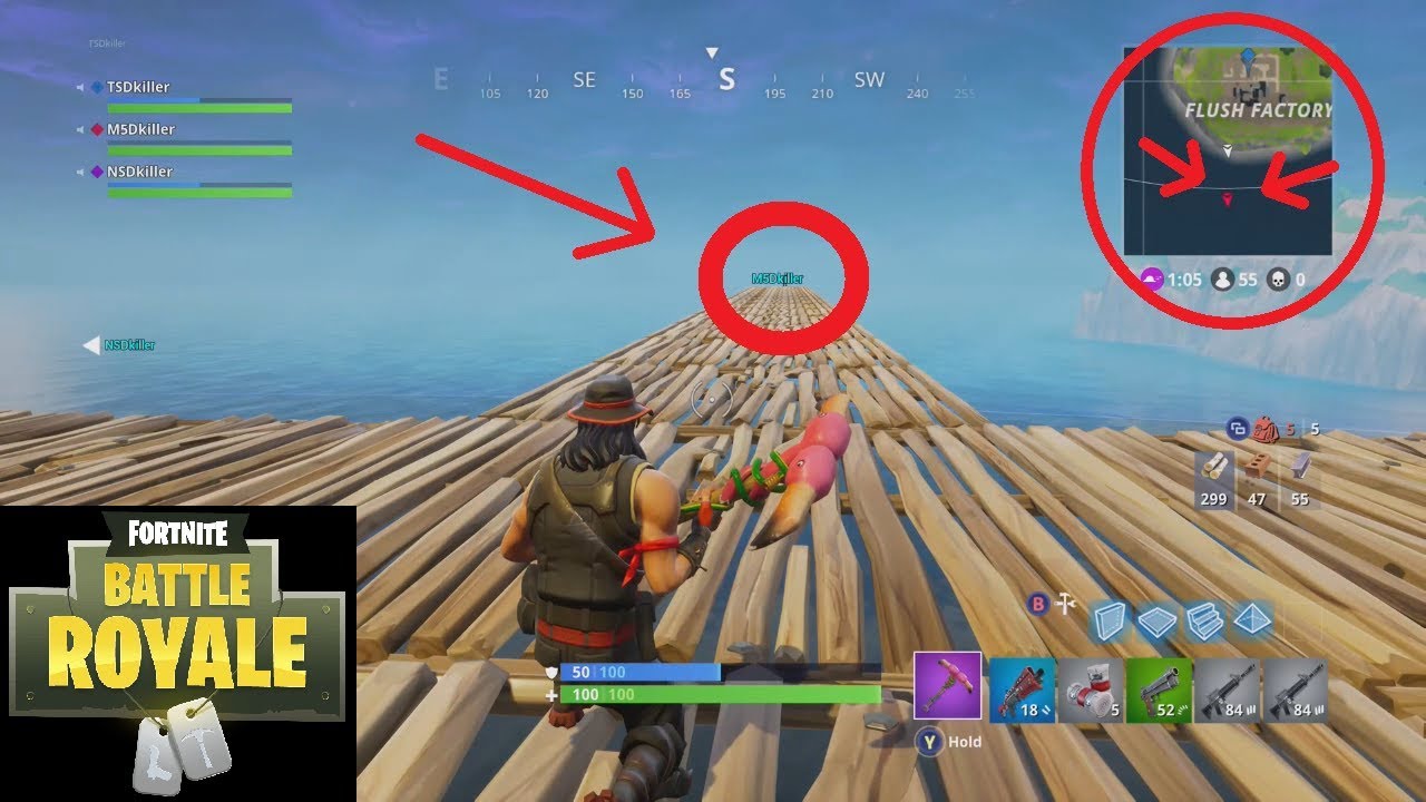 FORTNITE BATTLE ROYALE - THE FLUSH FACTORY SAVE! - YouTube