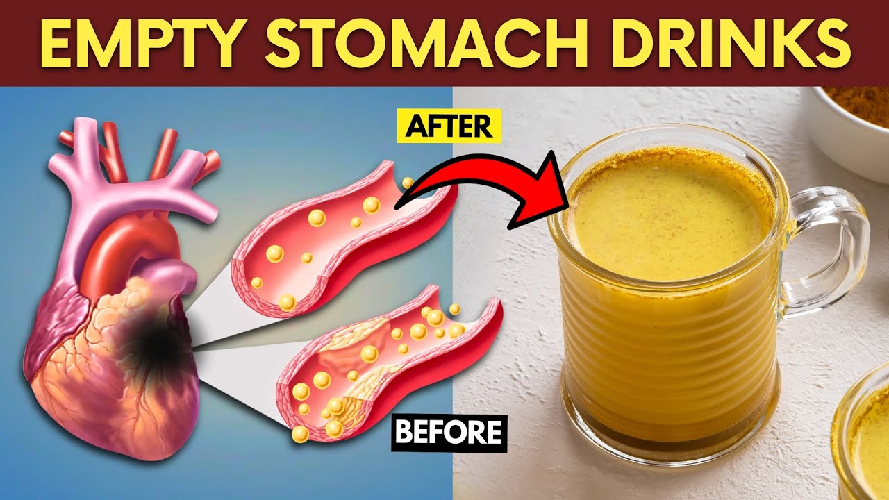 JUST 1 GLASS OF DRINK BEFORE BREAKFAST Reverse Clogged Arteries and ...