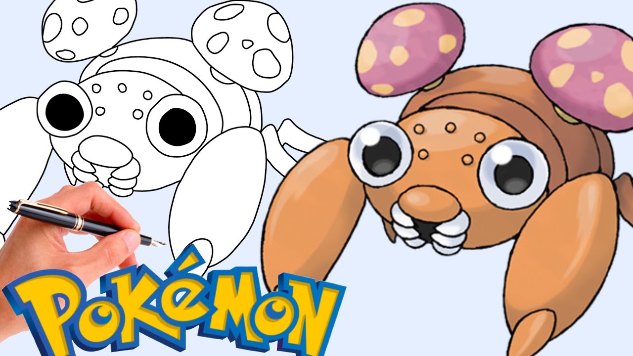 Lær at Tegne PARAS POKEMON #0046 | Pokemon Generation 1 - YouTube