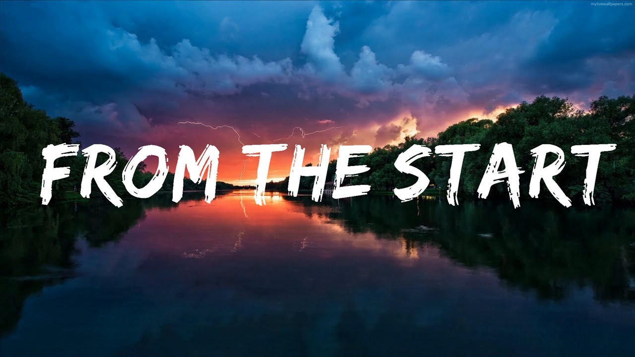 Laufey - From The Start (Lyrics) Lyrics Video - YouTube