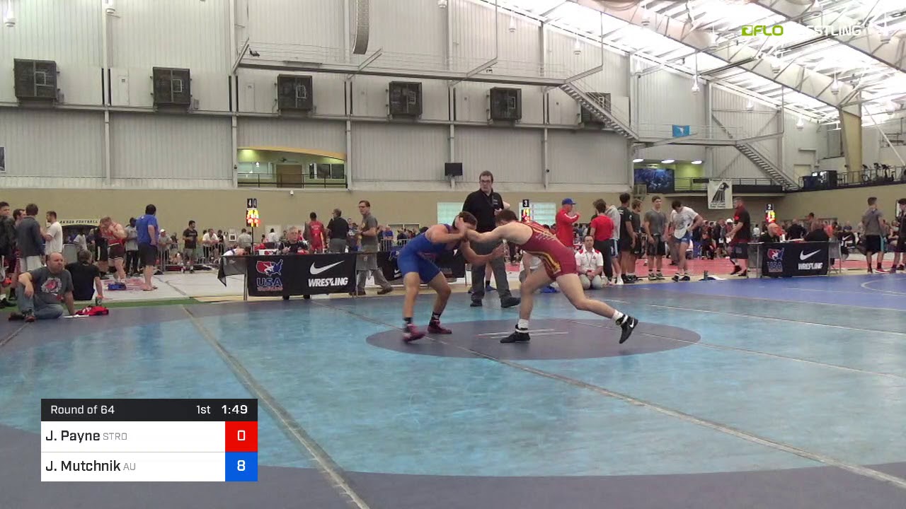 2018 UWW Cadet And U23 Nationals/U23 Freestyle 65 Round Of 64 - Justin ...