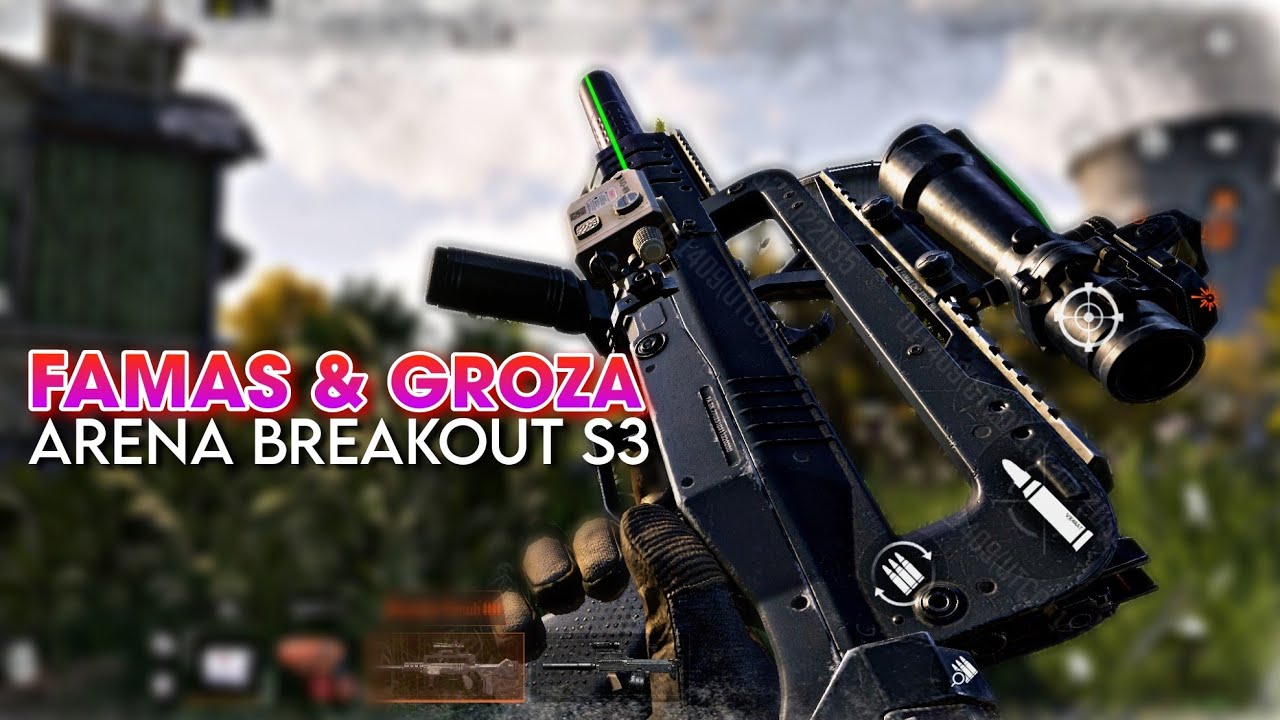 REVIEW SENJATA BARU GROZA & FAMAS DI ARENA BREAKOUT INDONESIA! - YouTube