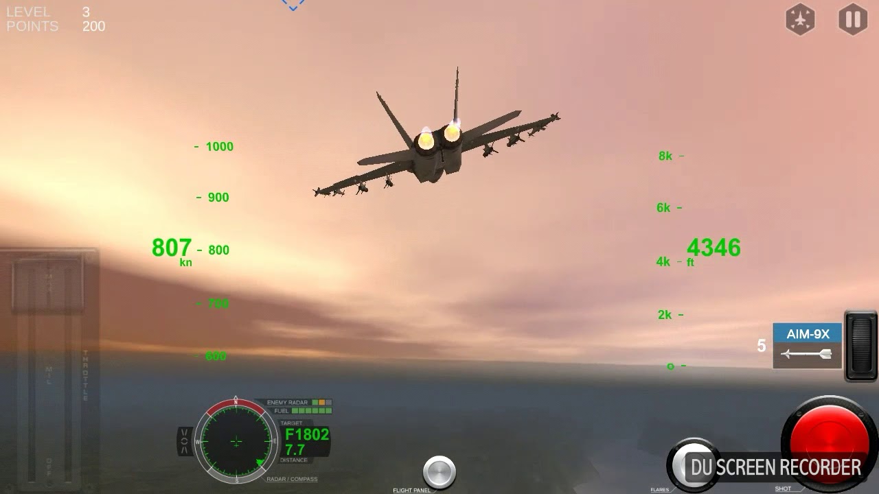 Playing a simulation game for U.S army jets - YouTube