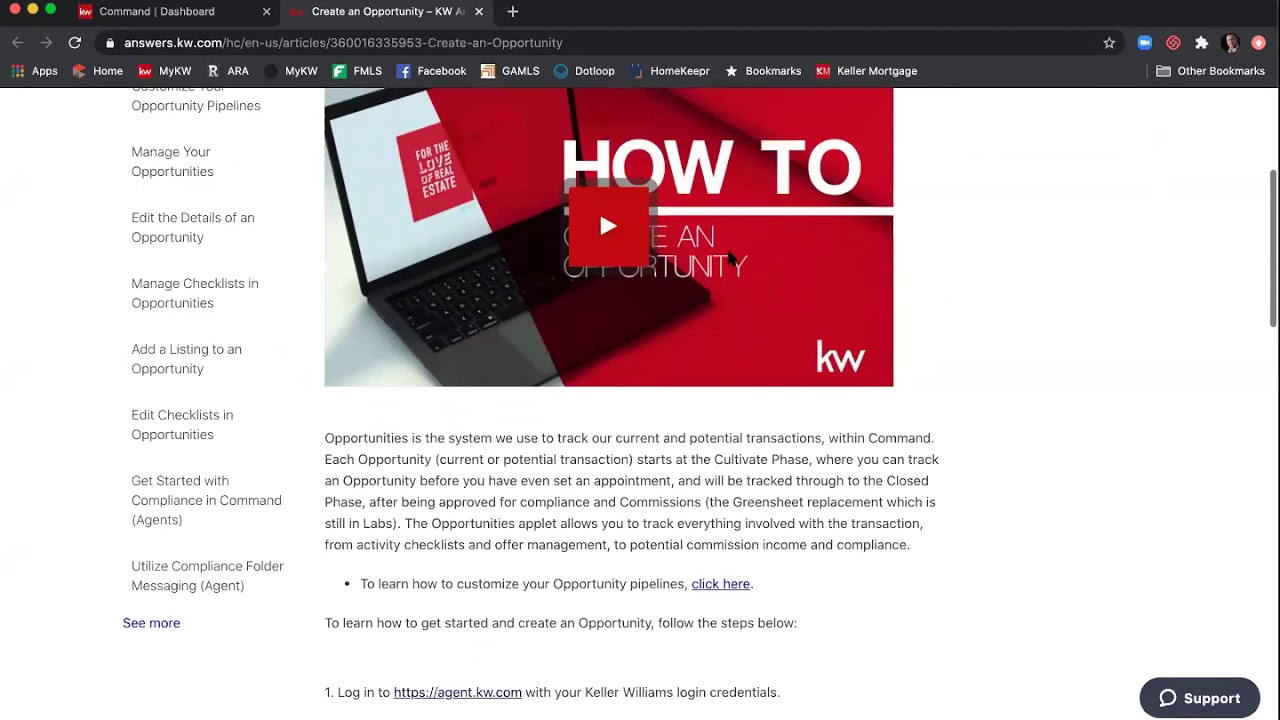 Take Command 01 | Getting Started in Command, Settings, Marketing ...