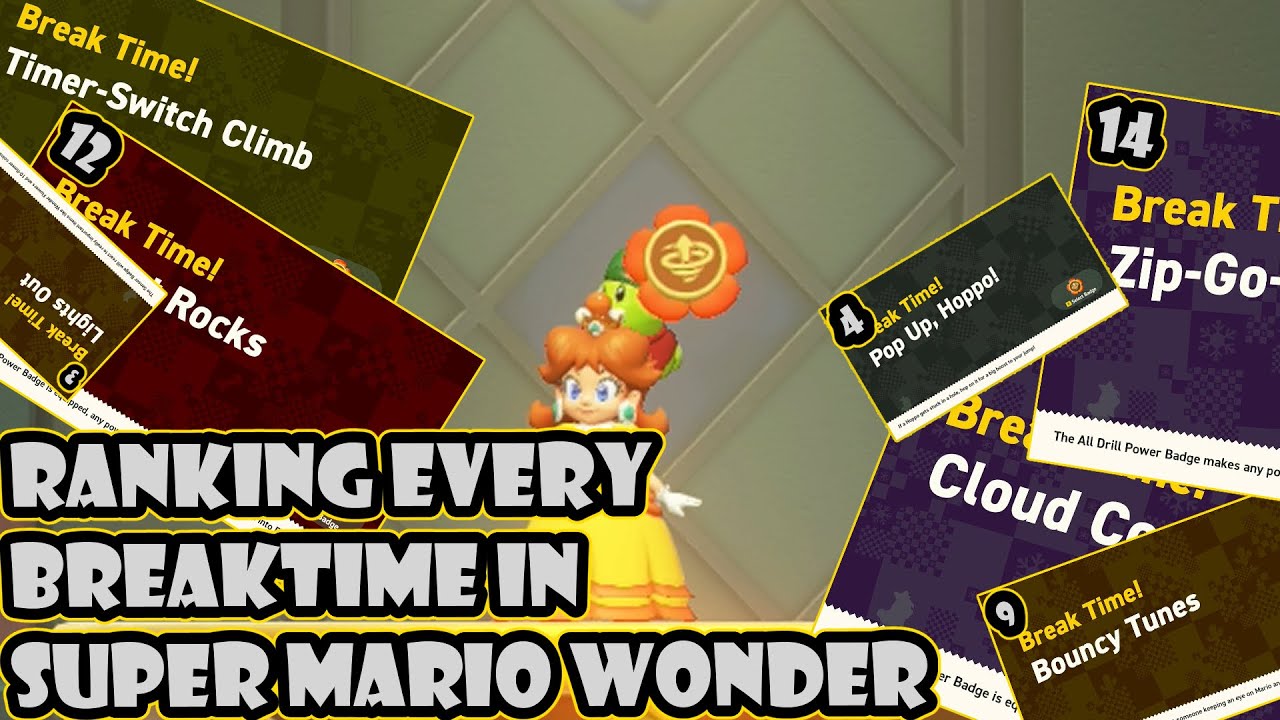 The Ultimate Break Time Ranking in Super Mario Bros. Wonder - YouTube
