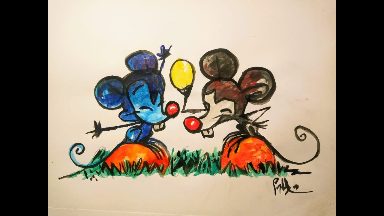 Ratita gris, ratita azul/Ratoncitos - YouTube