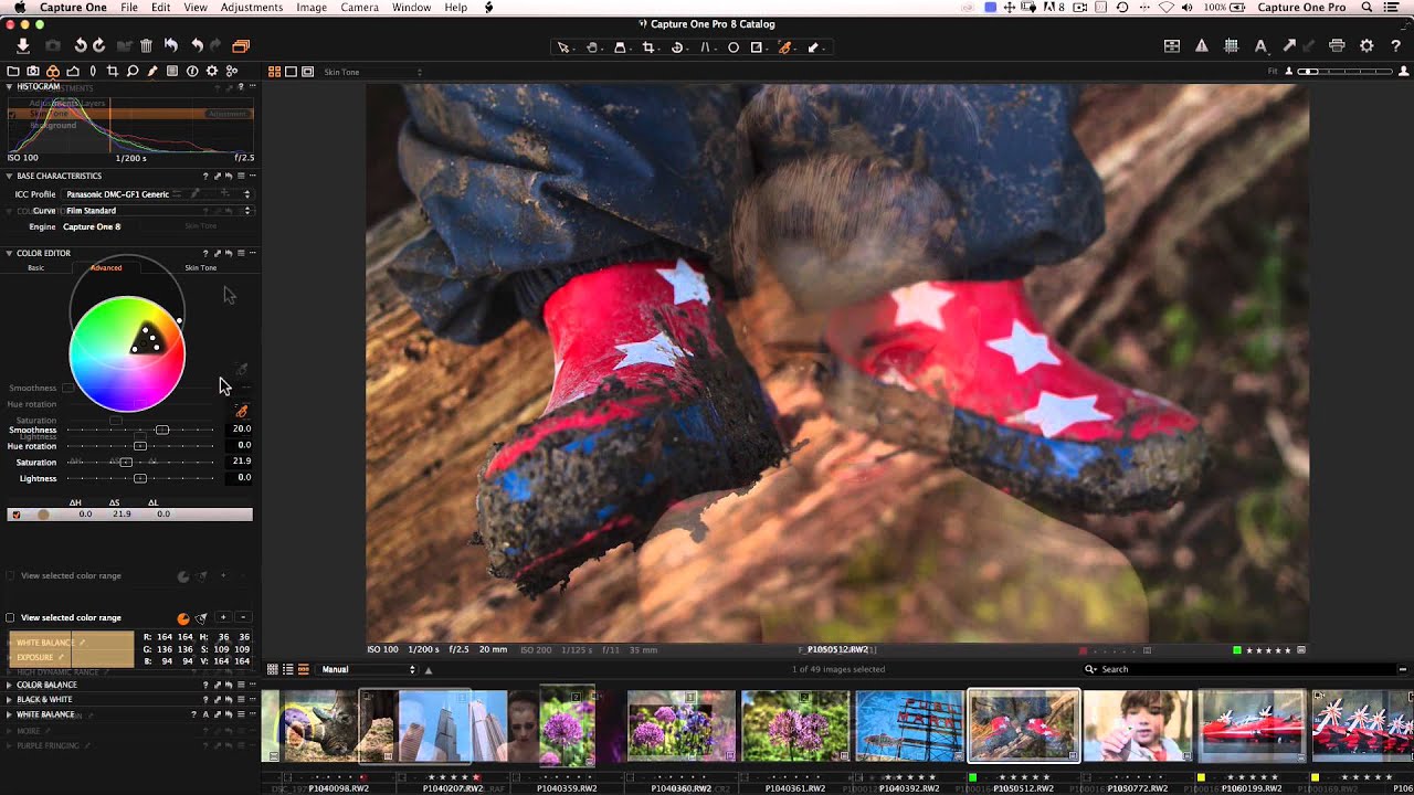 Capture One Pro 8 | Using the Color Editor - YouTube