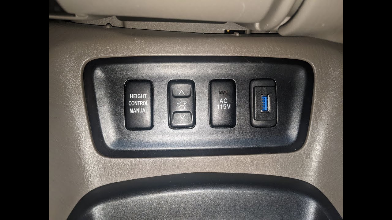 1st Gen Sequoia Center Console USB Port to Head Unit - YouTube