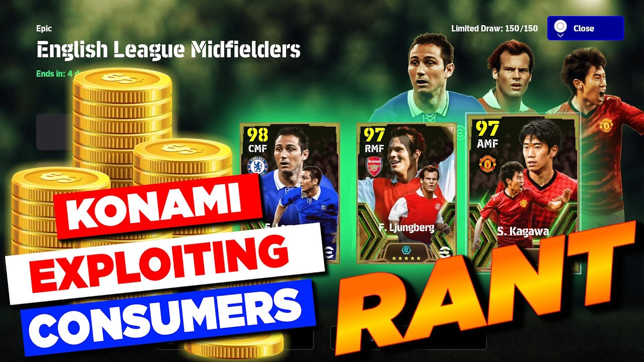 eFootball 2024™ RANT - Konami Exploiting Consumers! - YouTube
