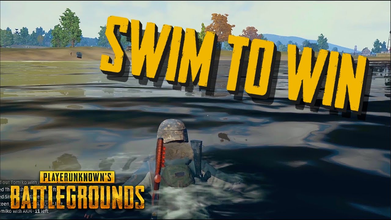 SWIM TO WIN | PUBG Squad Gameplay - YouTube