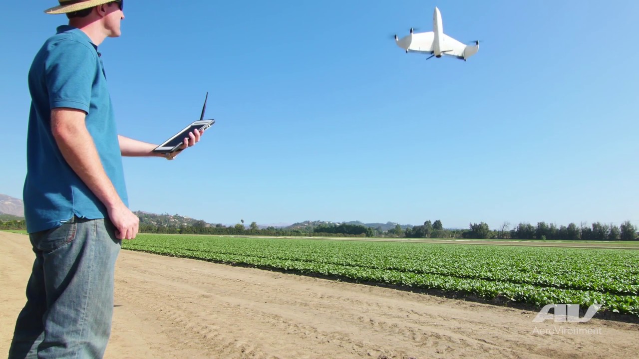 AeroVironment Launches Quantix Commercial Drone - YouTube