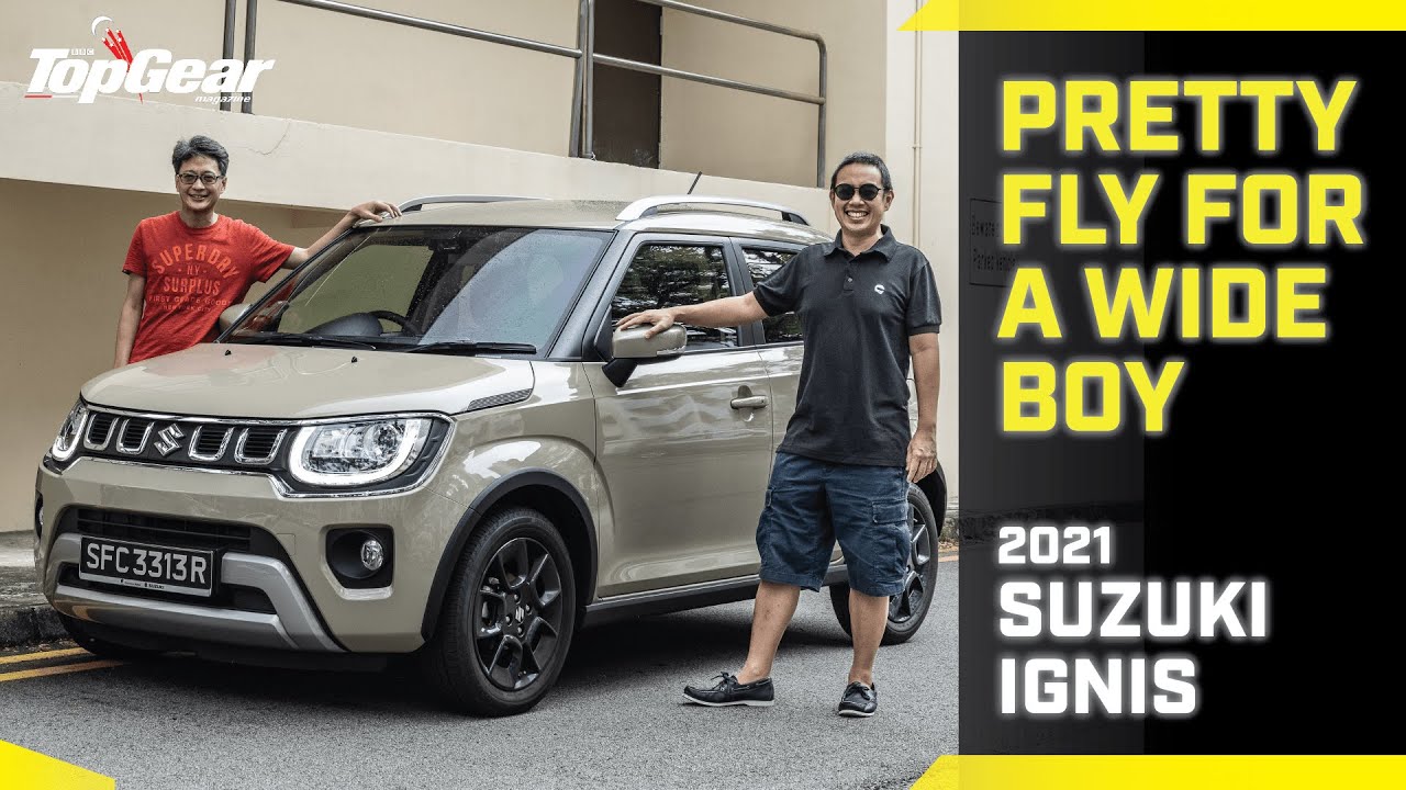 The Suzuki Ignis isn't afraid to wear beige, because it is a colourful ...