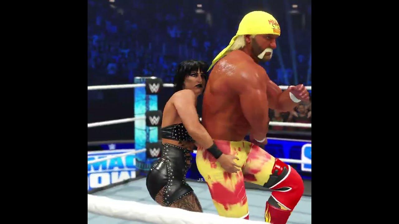 WWE 2K24 Live Stream - Hulk vs. Rhea Ripley - WWE Smackdown Today 031th ...