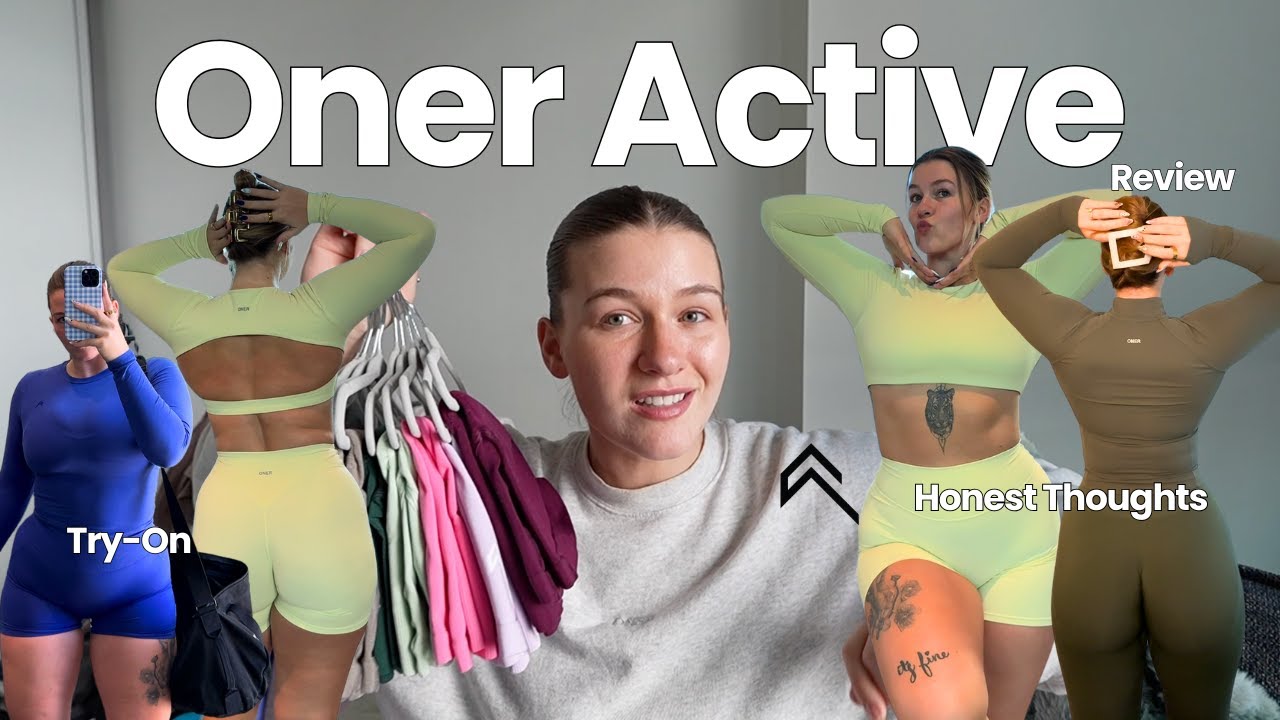 ONER ACTIVE | everything you need to know... (try-on + review) - YouTube
