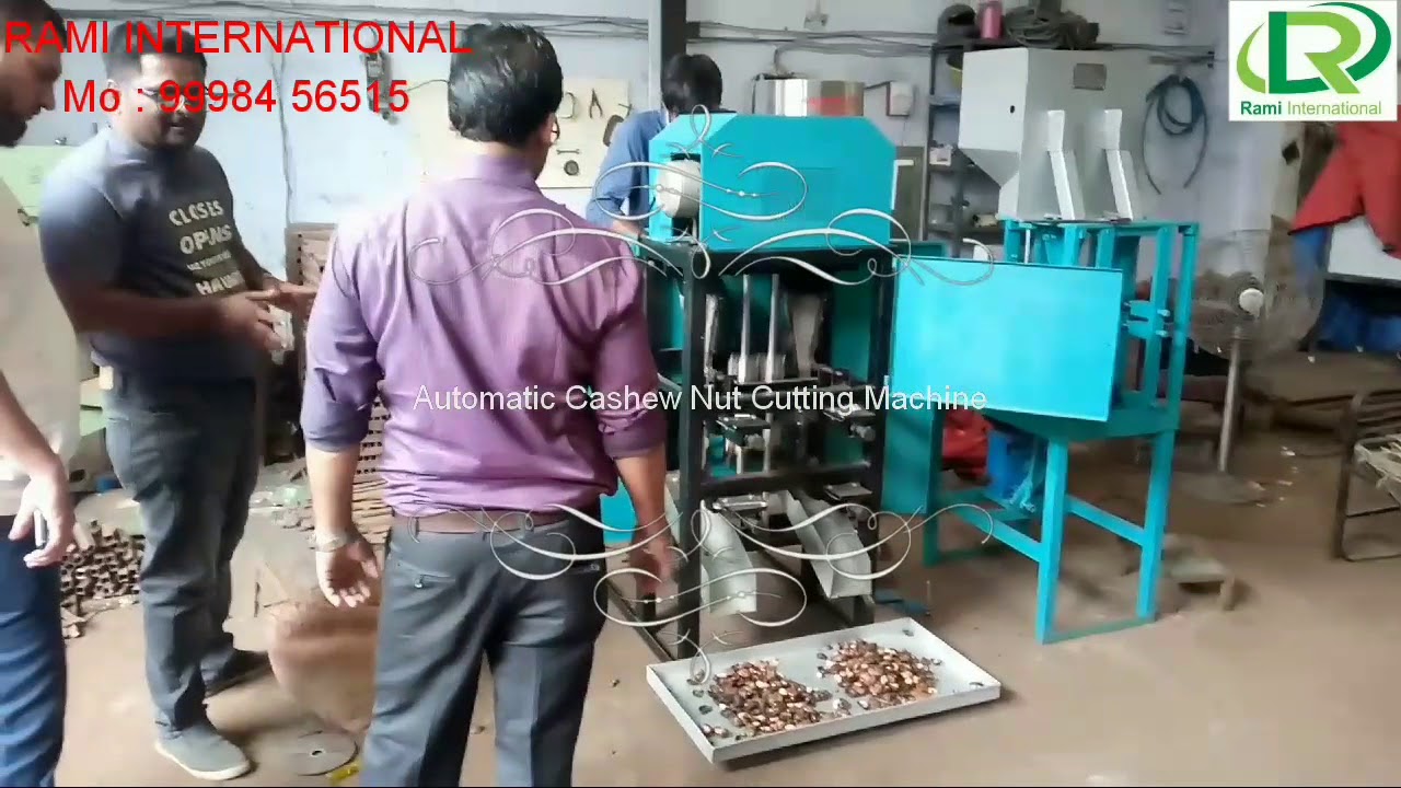 cashew nut shelling machine by Rami international ( mo : 99984 56515 ...