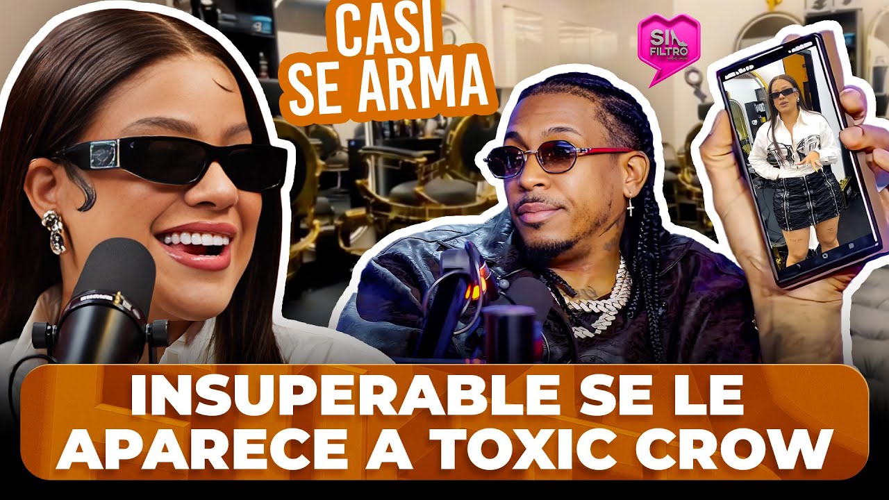 LA INSUPERABLE SE LE APARECE A TOXIC CROW EN LA PELUQUERÍA Y CASI SE ...
