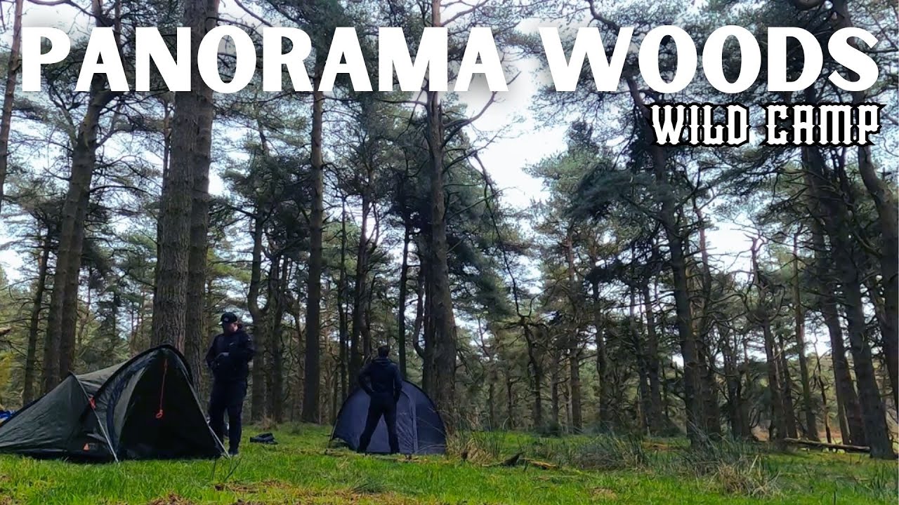 WOODS ON A MOUNTAIN WILD CAMP - YouTube