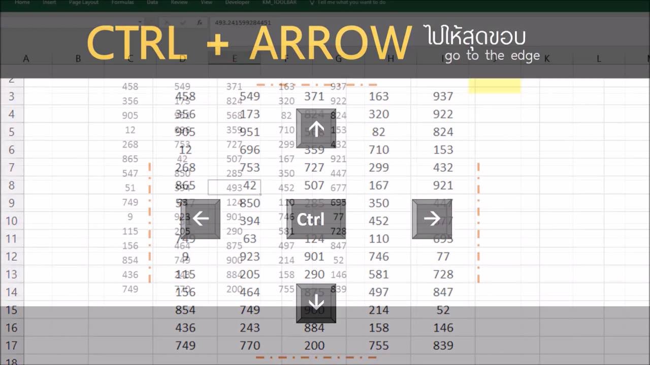 Excel Use Ctrl Arrow Hotkey To Select Data YouTube Excel Use Ctrl Arrow Hotkey To Select Data YouTube