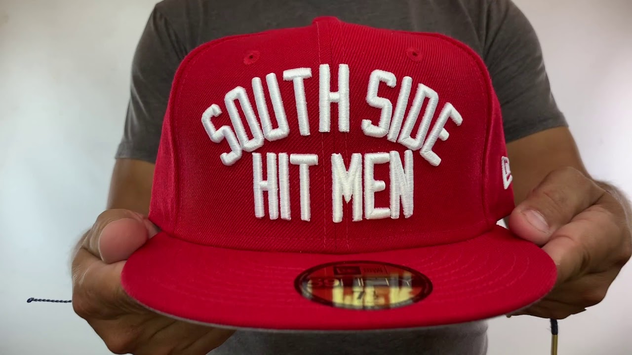 Chicago White Sox SOUTH SIDE HITMEN Red Fitted Hat by New Era - YouTube