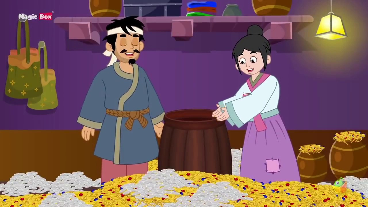 जादुई घड़ा - The Magic Pot - Story of a Woodcutter | Moral Stories ...
