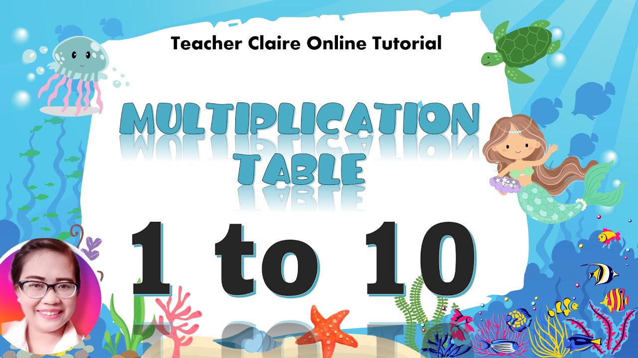 Multiplication Table From 1-10 l How to multiply from 1-10 - YouTube